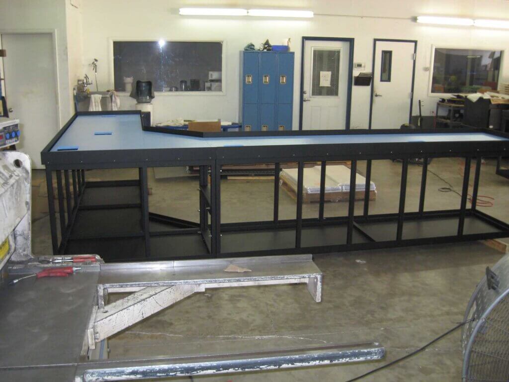 Custom-Metal-Counter-Framing - BB Enterprises